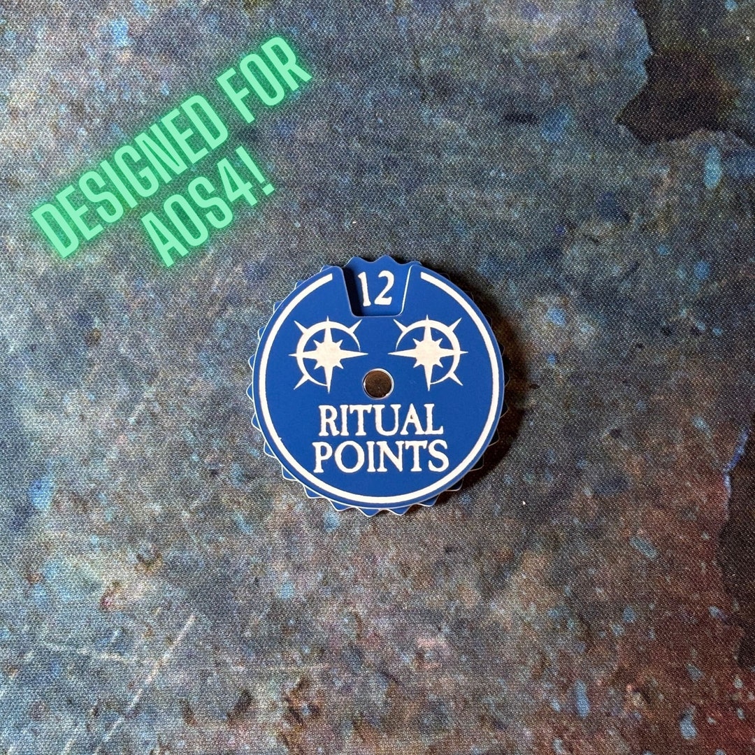 Ritual Points Magnetic Dial (0-12) - Aos 4th Edition - Etsy