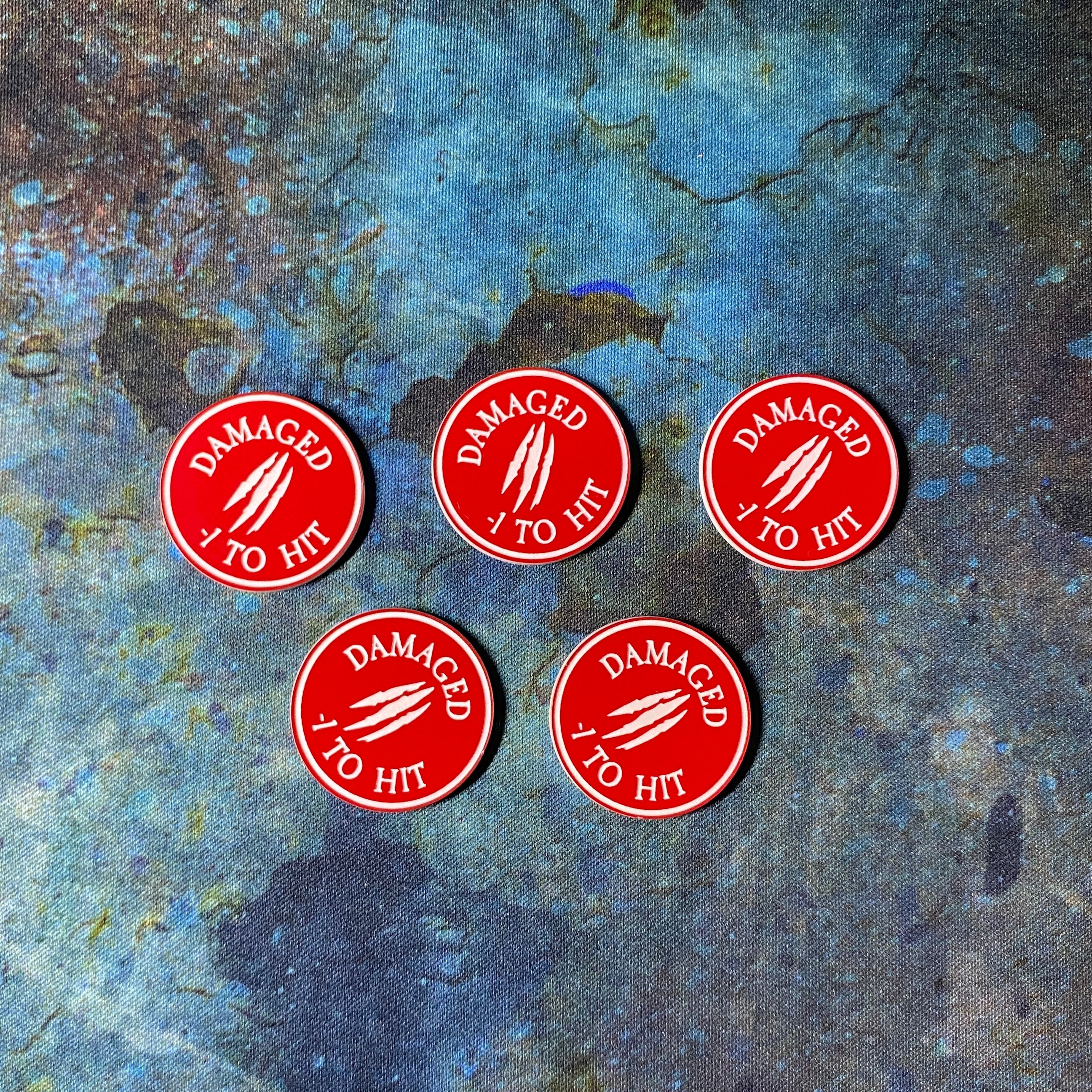 Damaged Tokens 10th Edition (5 Pack) - Etsy