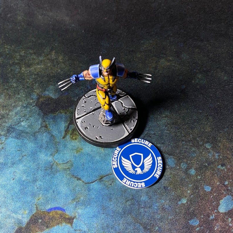 MCP Superhero Crisis Affiliation Asset Tokens Shield - Etsy