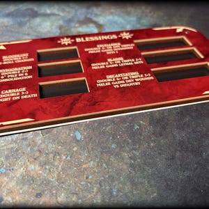 World Devourers - Magnetic Blessings Tracker - New Codex - 10th Edition ...