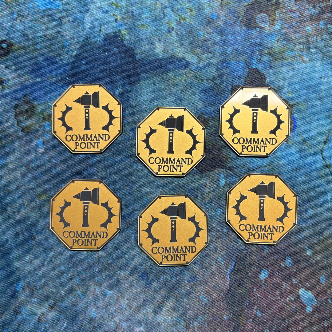 Command Tokens - Aos 3rd & 4th Edition - Etsy