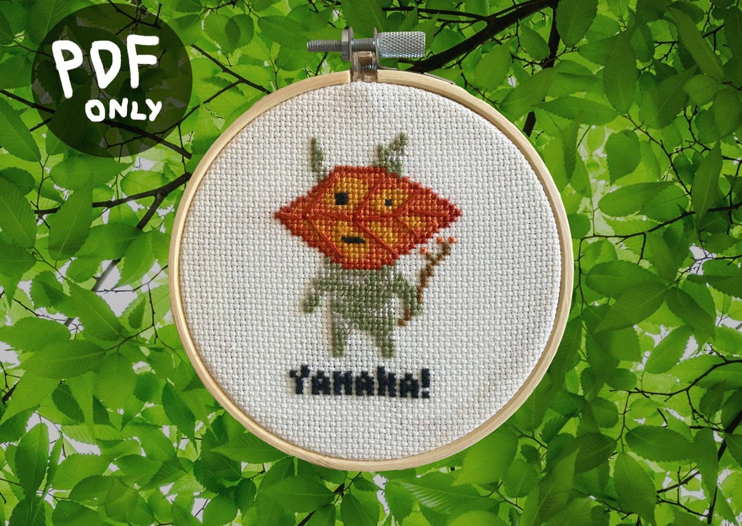 Korok Cross Stitch PDF Pattern, Zelda Breath of the Wild - Etsy