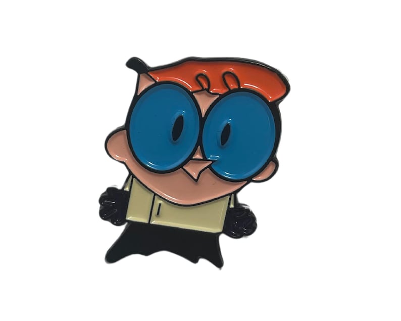 Dexter's Laboratory, Dexter's Lab, Nickelodeon 90s Nostalgia Enamel Pin ...