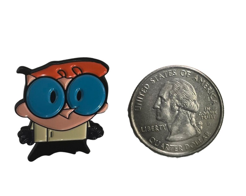Dexter's Laboratory, Dexter's Lab, Nickelodeon 90s Nostalgia Enamel Pin ...