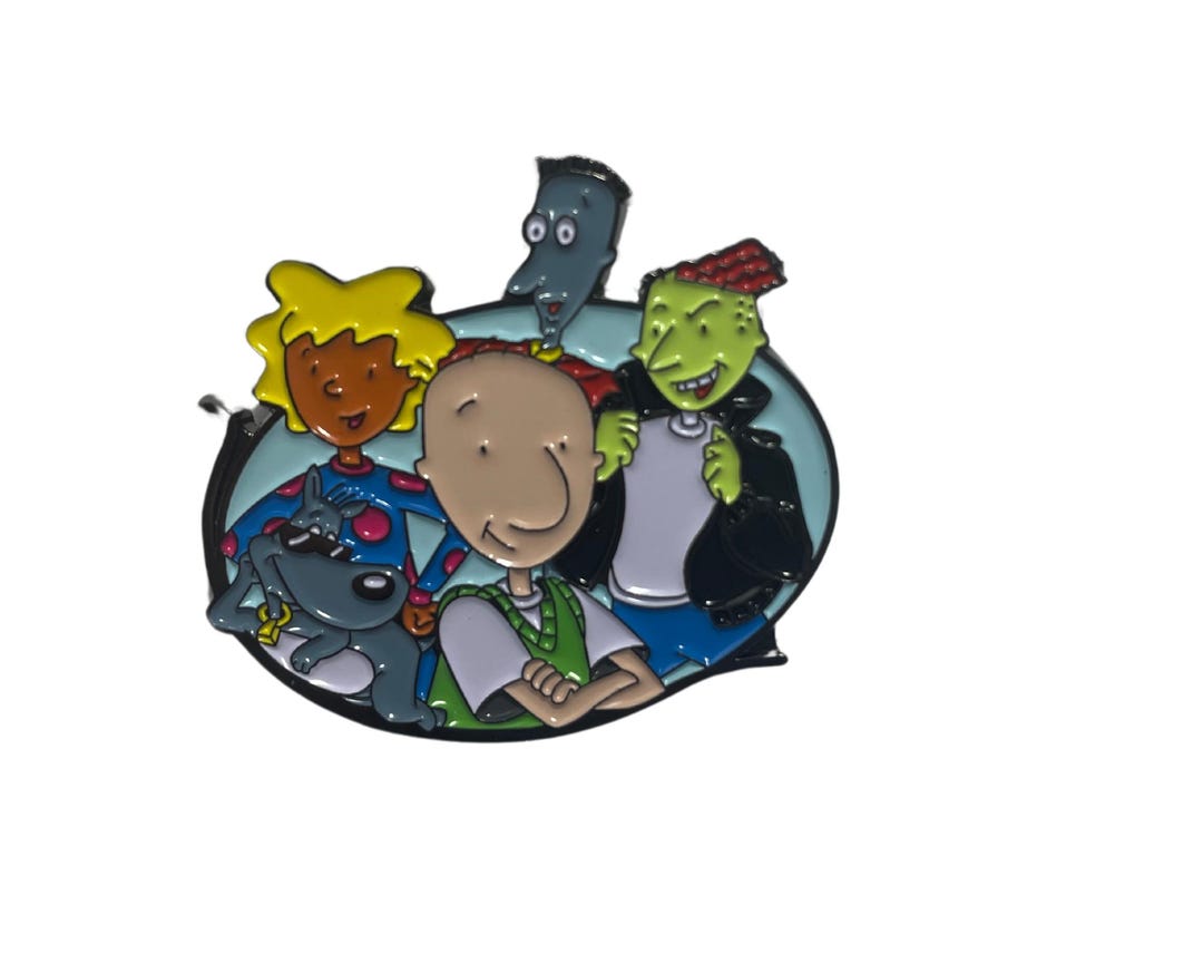 Nickelodeon 90s Nostalgia Doug Show Pin, 90s Merch, 90s Memorabilia ...