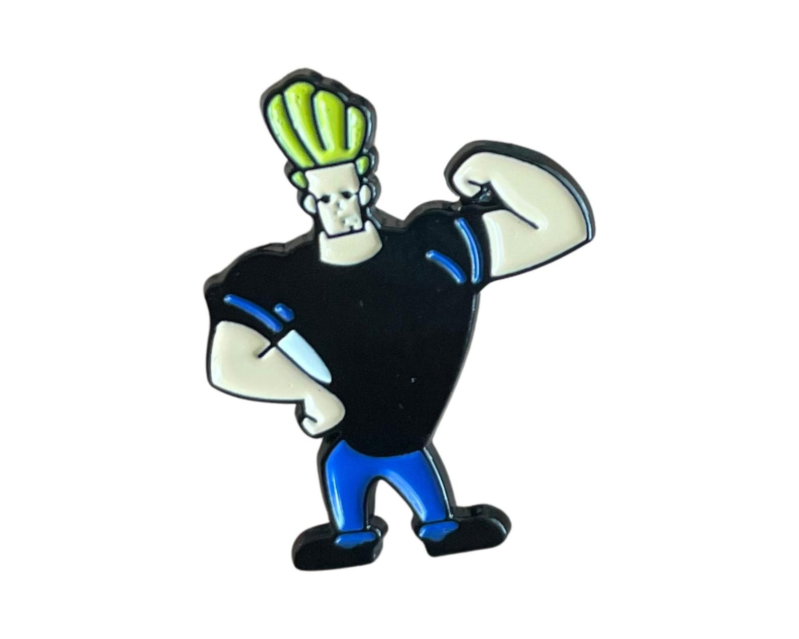Johnny Bravo Enamel Pin, Cartoon Network 90s Nostalgia Enamel Pin, 90s ...