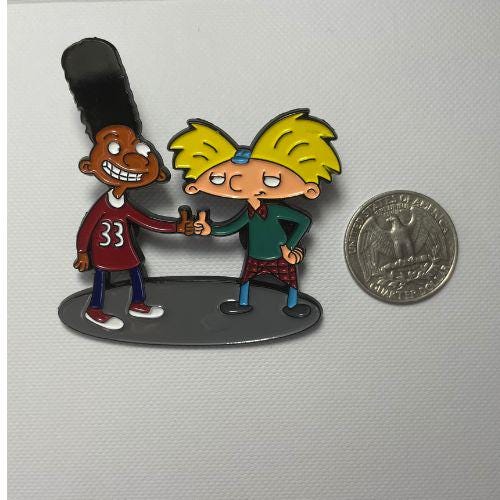 Hey Arnold 90s Nostalgia Gerald Pin Arnold and Gerald, Nickelodeon ...