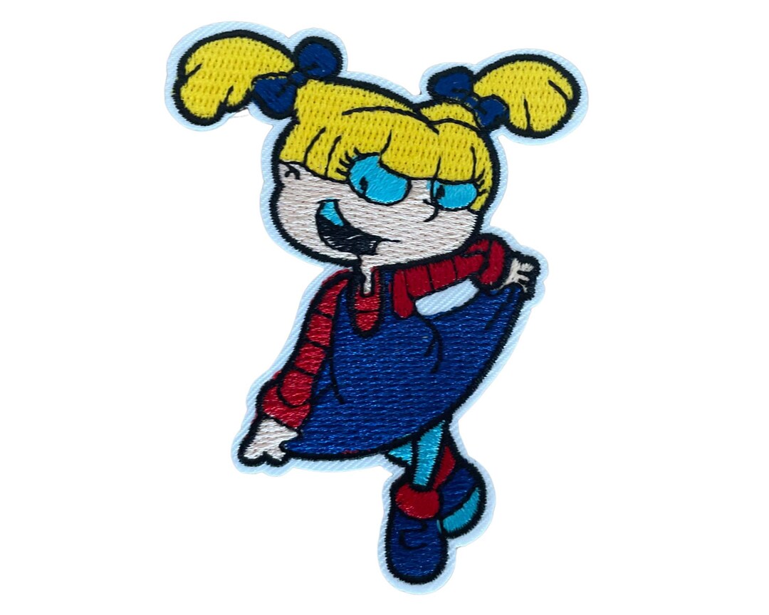 Angelica Pickles Embroidered Patch: 90s Rugrats Nostalgia, Rugrats ...