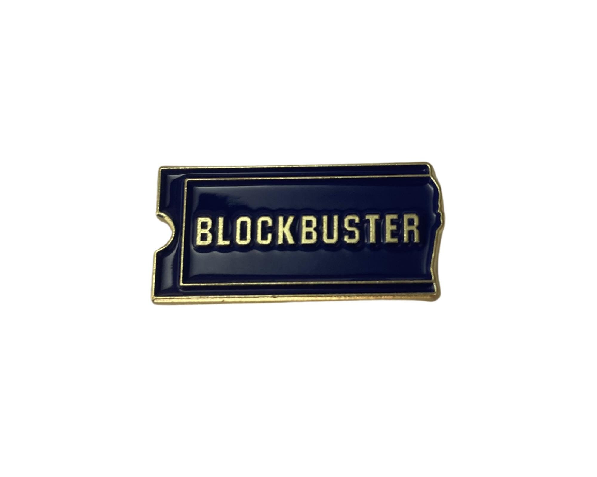 Blockbuster Enamel Pin, 90s Nostalgia, 90s Merch, 80s Merch, 80s ...