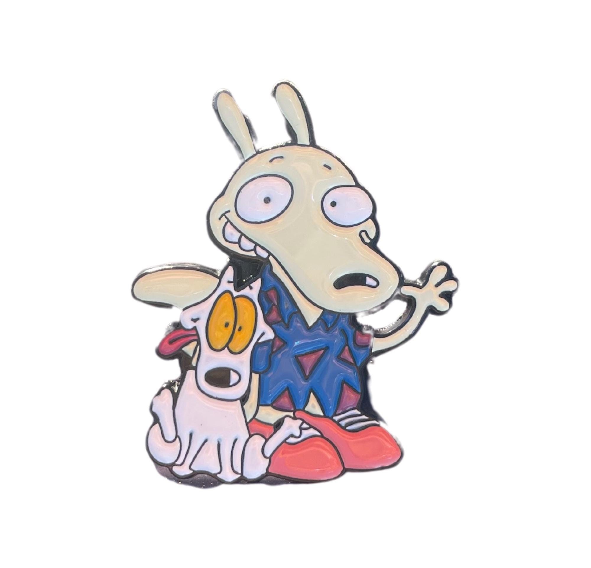 Rocko's Modern Life Nickelodeon Enamel Pin, 90s Nostalgia,90s Merch ...