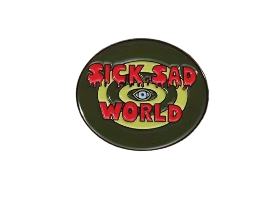Sick Sad World Pin, Sick Sad World Daria, Daria Merch, Daria ...