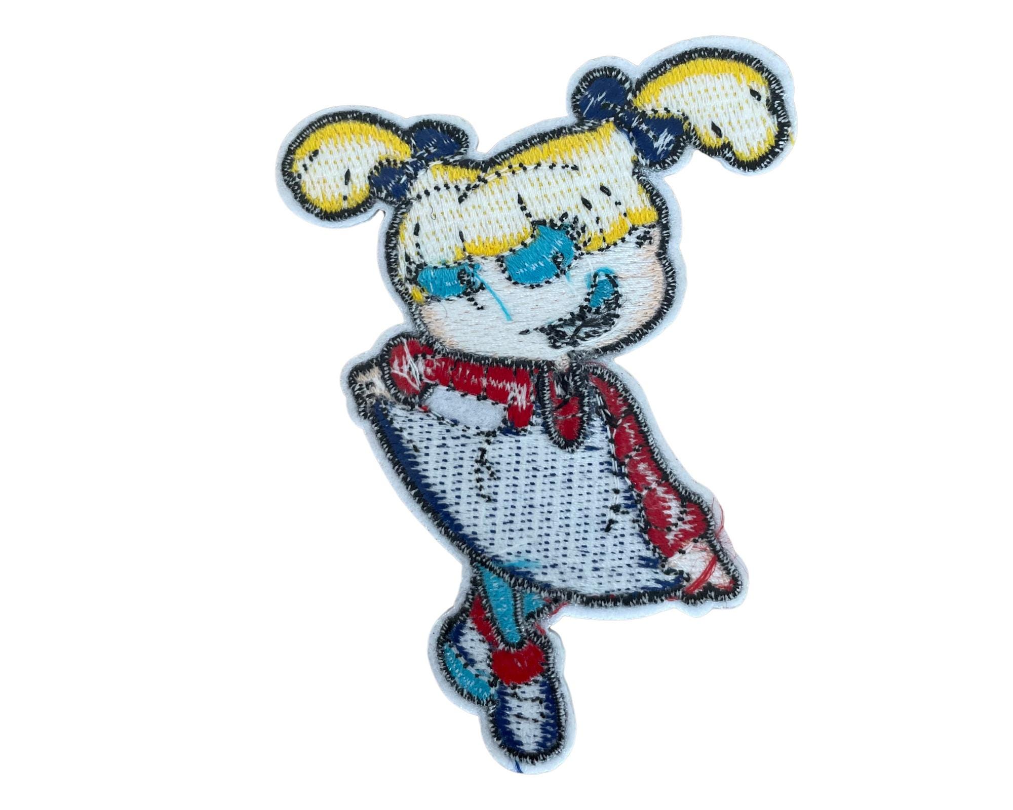 Angelica Pickles Embroidered Patch: 90s Rugrats Nostalgia, Rugrats ...