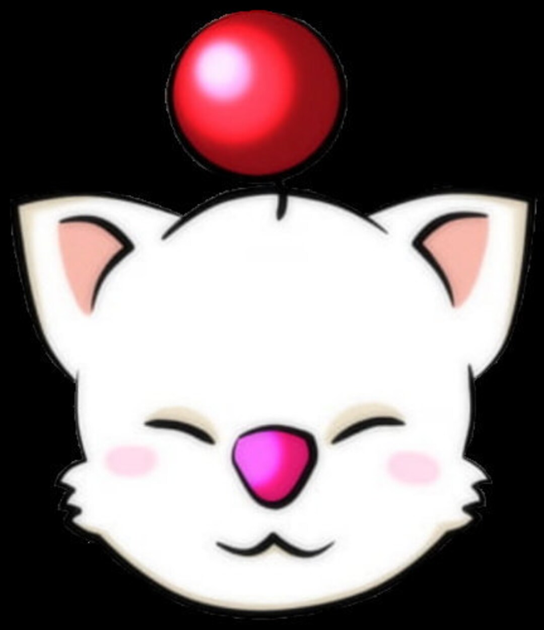 Moogle - Twitch Badge - KUPO! - Etsy