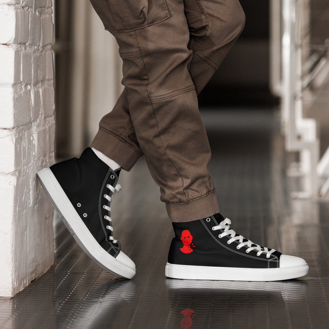 Bloodless Astarion - Men’s High Top Sneakers - Baldur's Gate 3 - Etsy