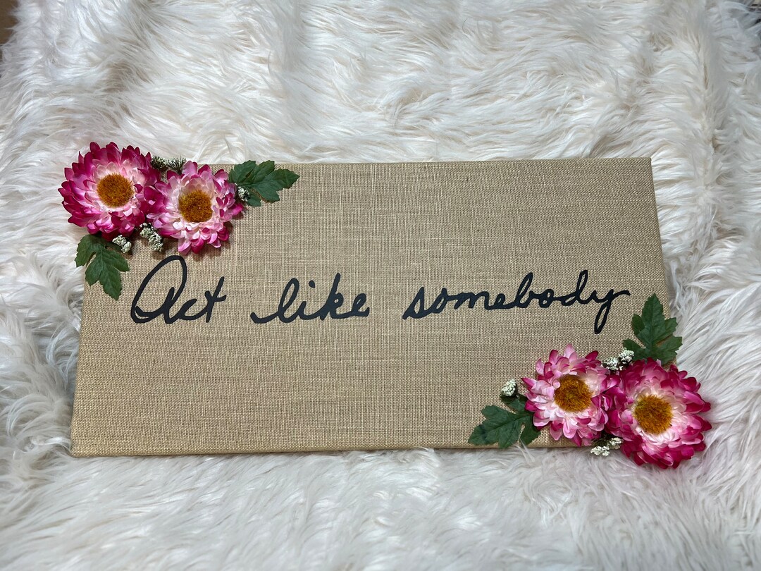 Canvas Sign Made From Individual’s Handwriting - Etsy