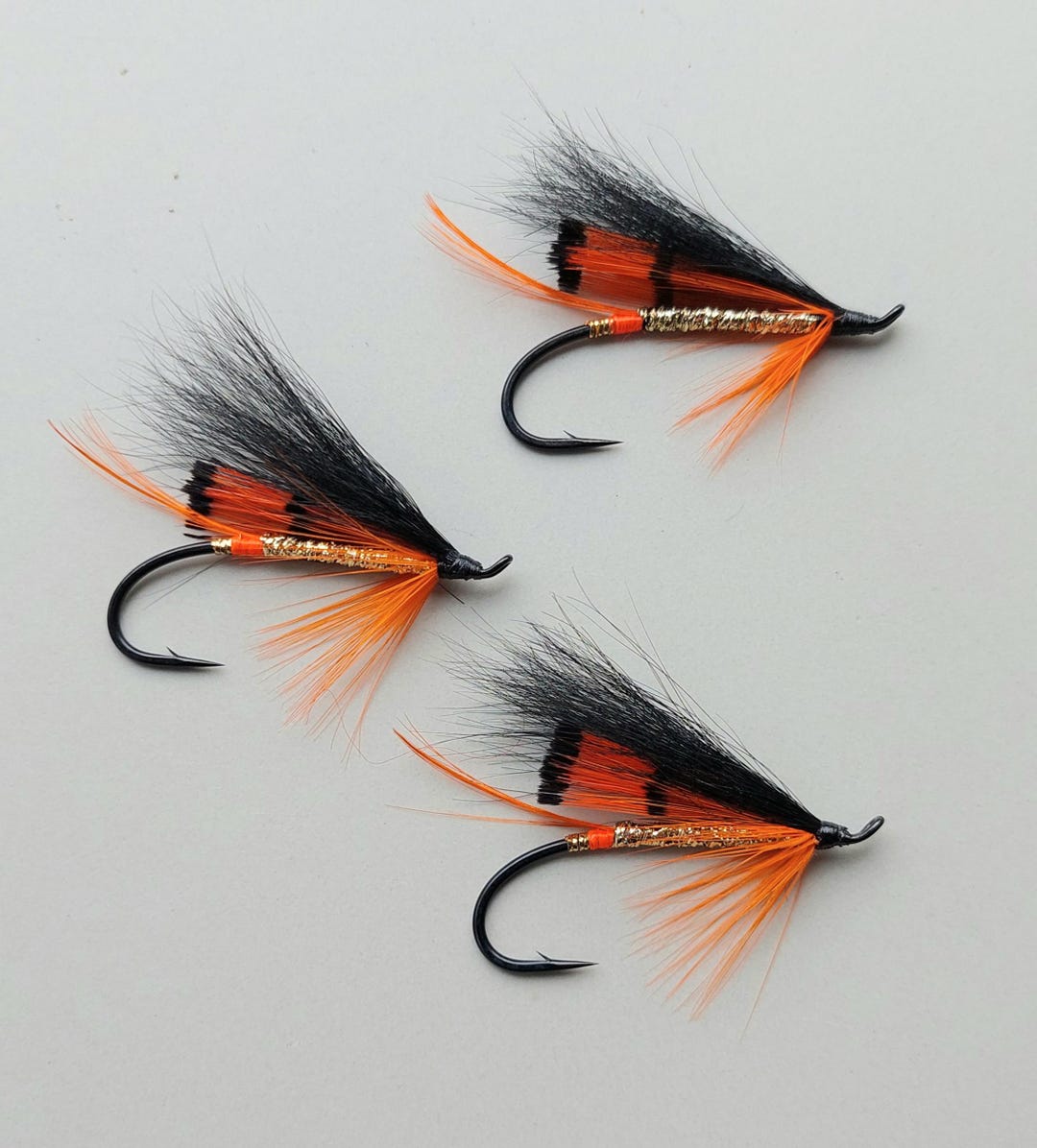 Three Hairwing Salmon Flies - Etsy