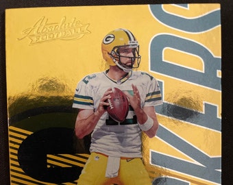 Aaron Rodgers Autograph Card - Etsy