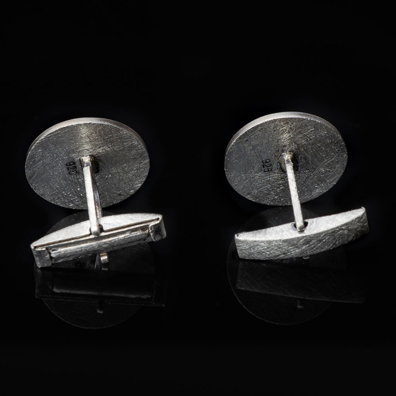 925 Silver Custom Photo Cufflinks Personalized Relief - Etsy