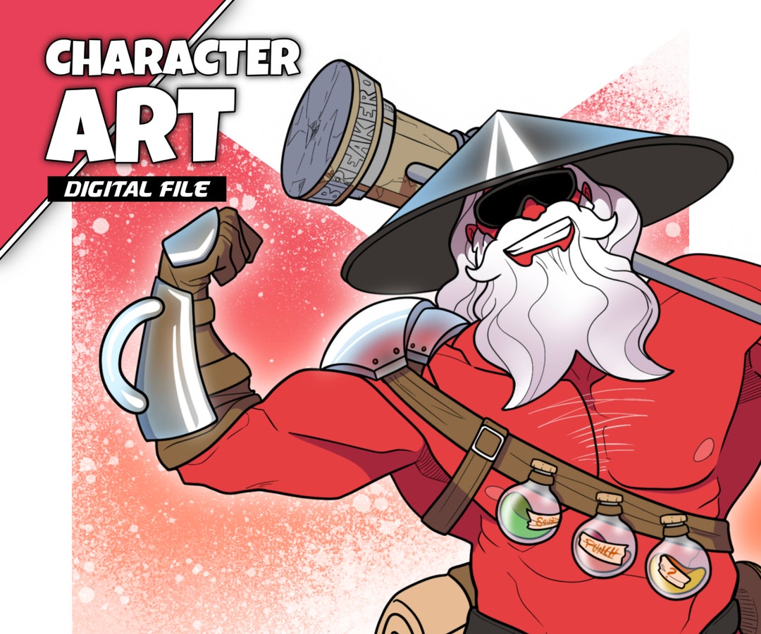 Dnd Custom Character Commission - Etsy