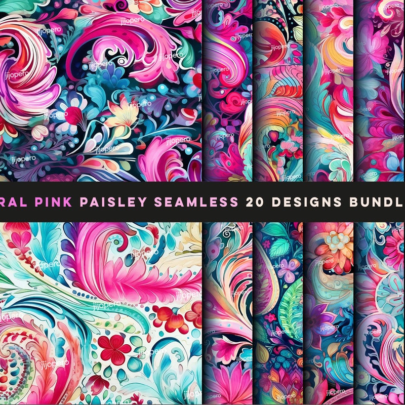 Paisley Paper - Etsy