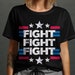 Fight Fight Fight PNG, Patriotic Digital Art, American Flag Colors ...