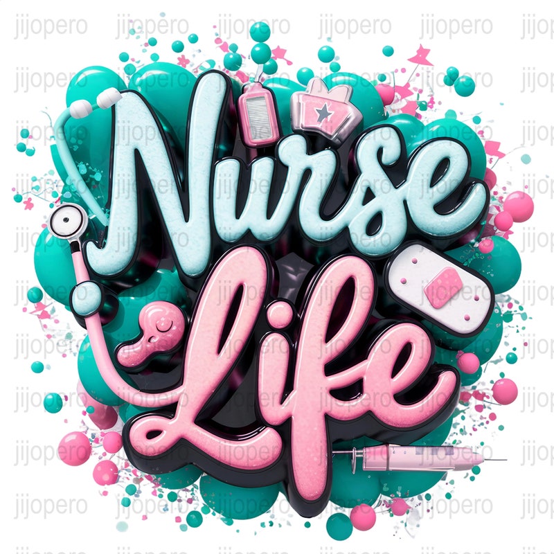 Nurse Life Png - Etsy