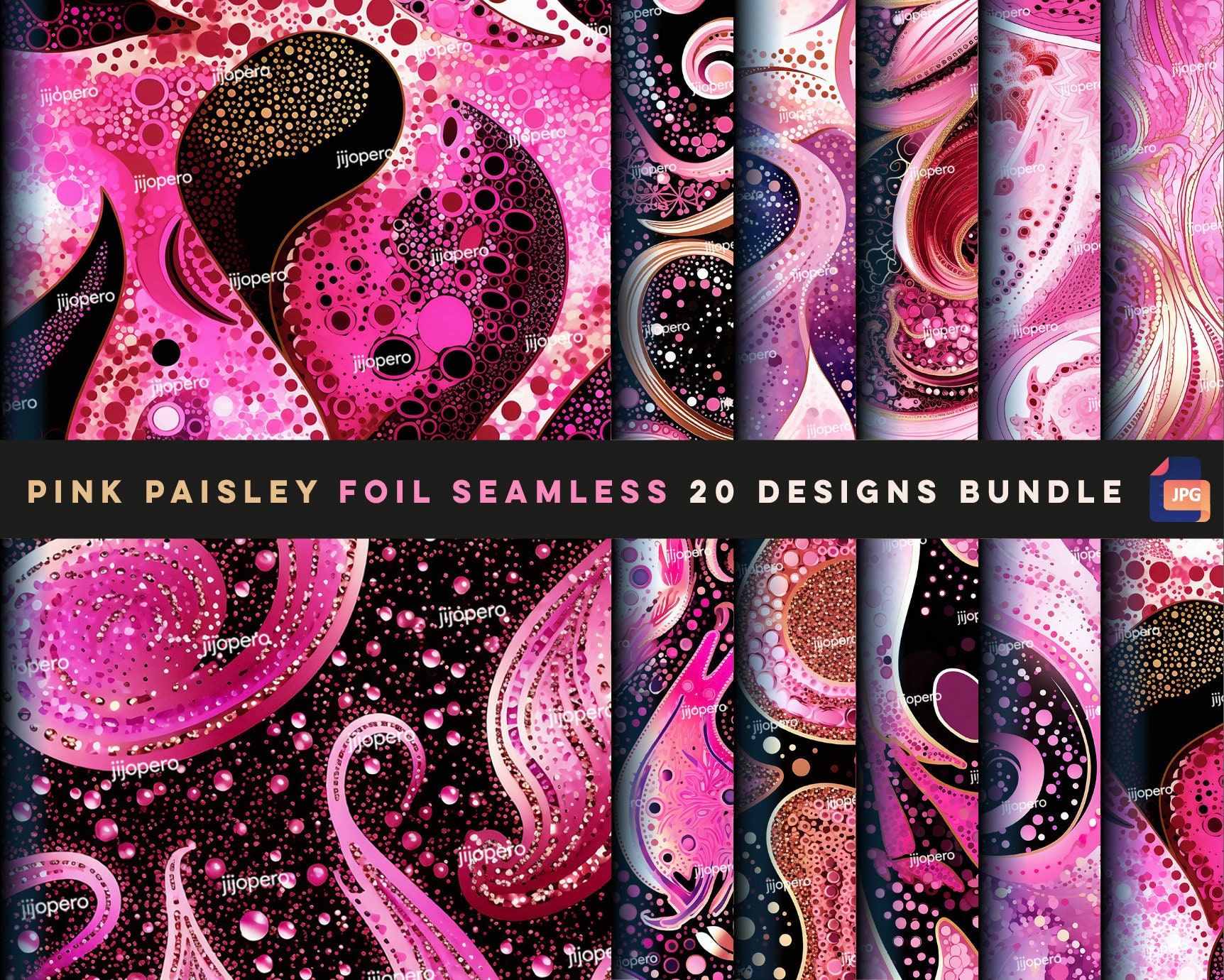 Pink Foil Digital Backgrounds Digital Paper Transfer Sheet Roll Hair ...