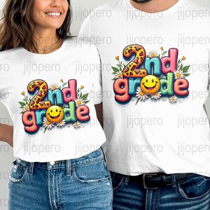 2nd Grade Digital Download, Cute 2nd Grade Sign, 2nd Grade Art PNG ...