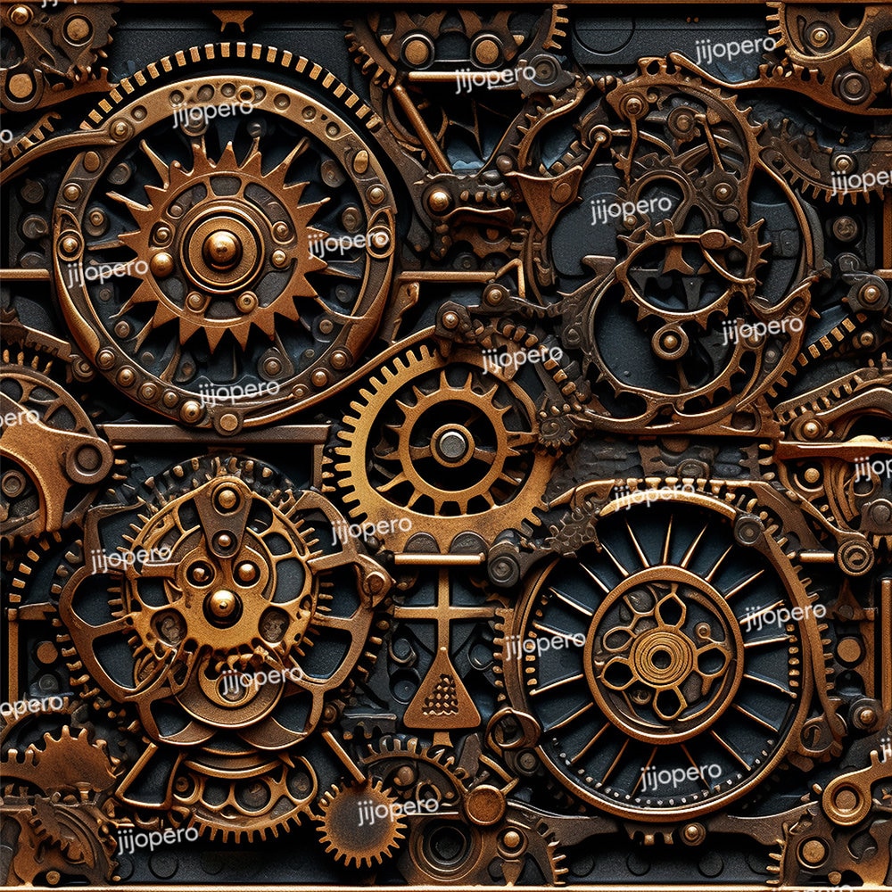 Steampunk Seamless Pattern Printable Paper 20 Designs - Etsy