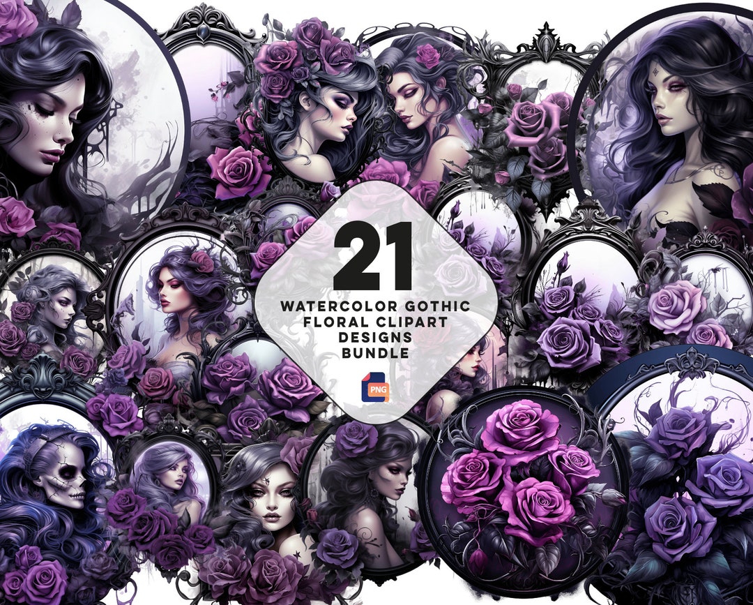 Dark Fairytale Fantasy Png Digital Image Downloads Magical Gothic ...