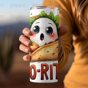 Halloween Boo PNG Cute Funny Burrito Ghost Graphic Clipart, Spooky Boo ...