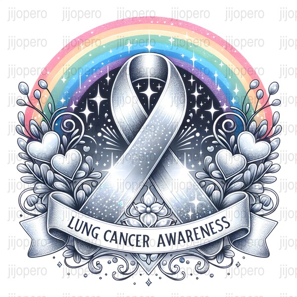 Lung Cancer Ribbon - Etsy