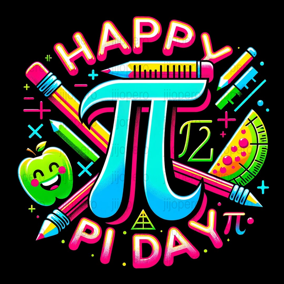 PNG Pi Day Celebration, Happy Pi Day Digital Download, Math Geek ...