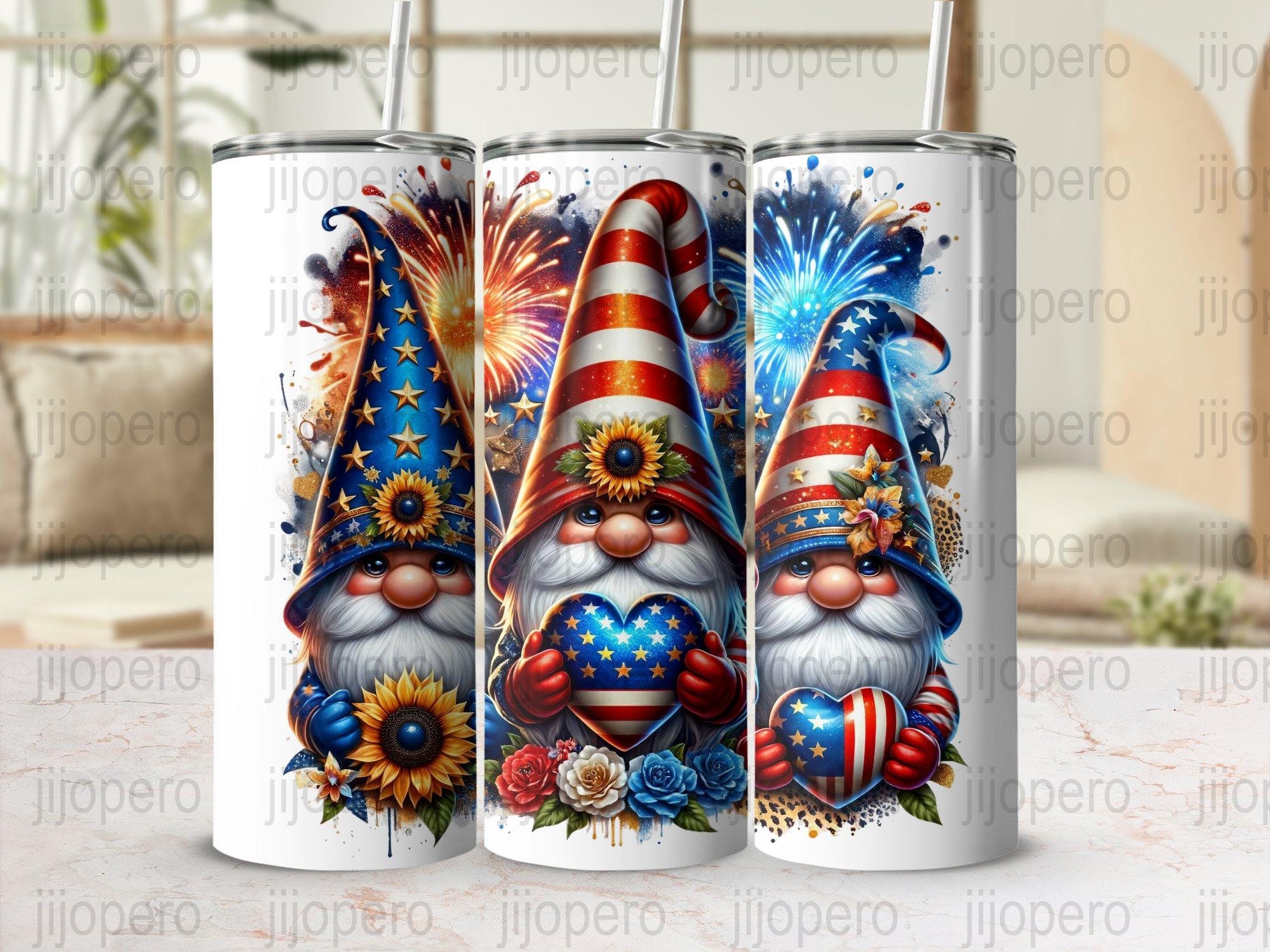 4th of July PNG, Patriotic Gnomes Clipart, Independence Day Graphics ...