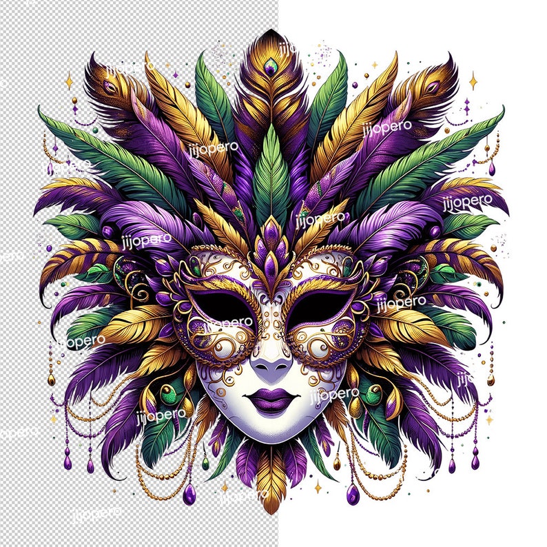 Mardi Gras Mask Png Sublimation Design Sublimate Designs Download ...