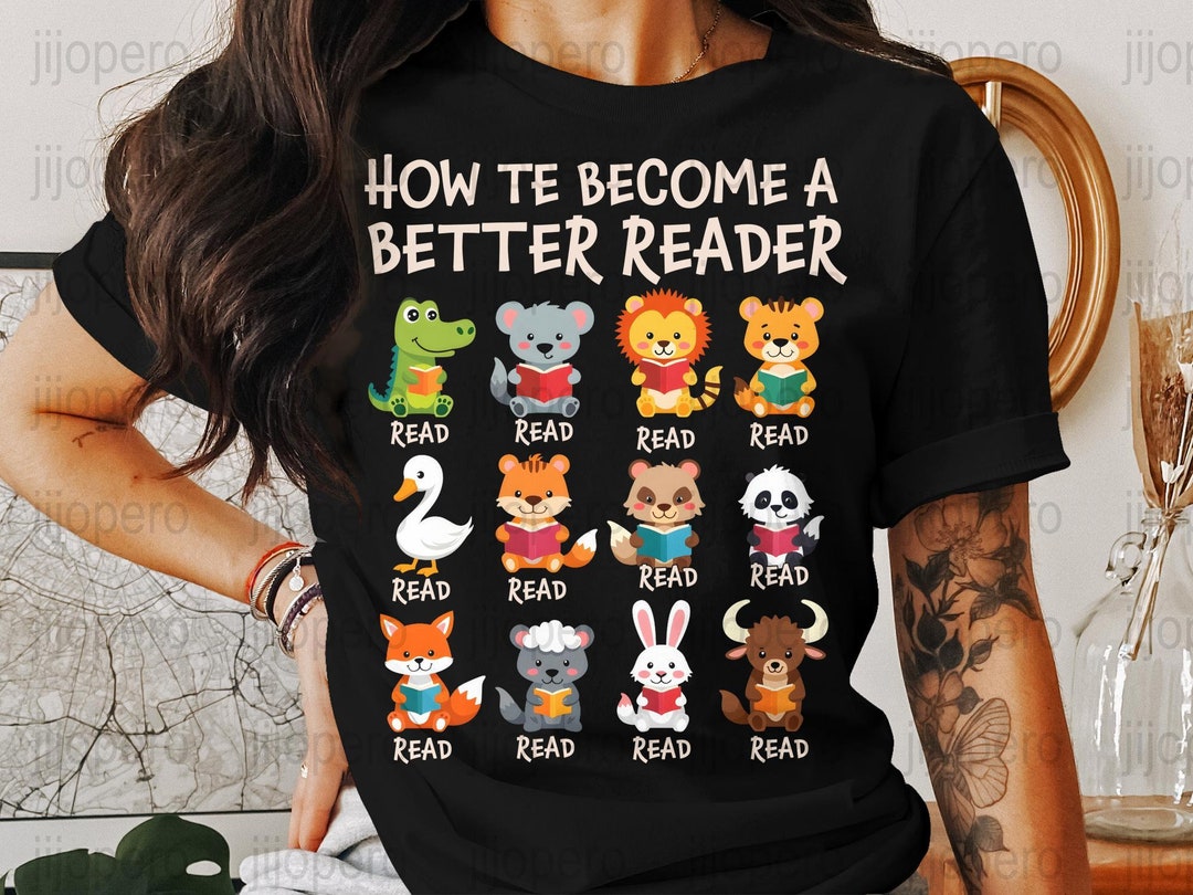 Kids Reading Chart, How to Become A Better Reader, Digital Download ...