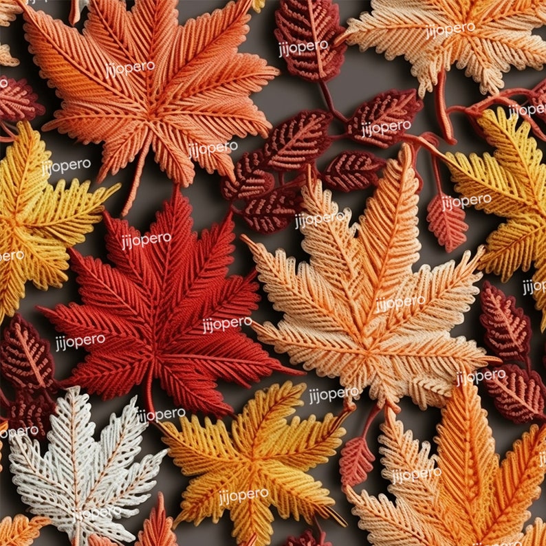 Fall Seamless File Fabric Design Fall Patterns Repeat Pattern Digital ...