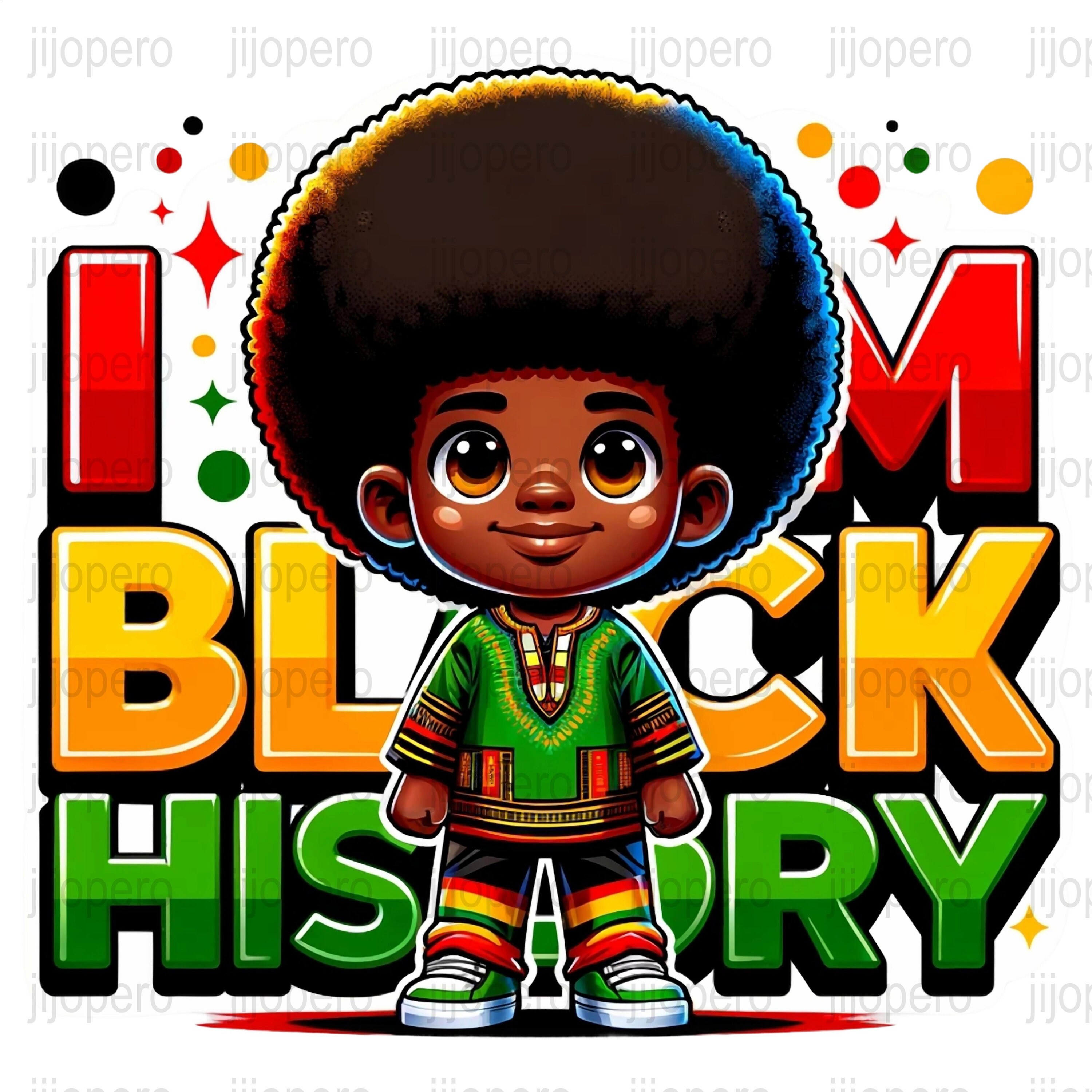 Digital PNG Black History Month Celebration, African American Pride ...