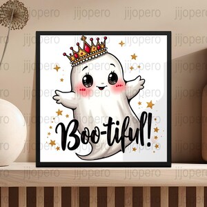 Halloween Boo PNG, Cute Ghost Digital Download, Boo-tiful Halloween ...