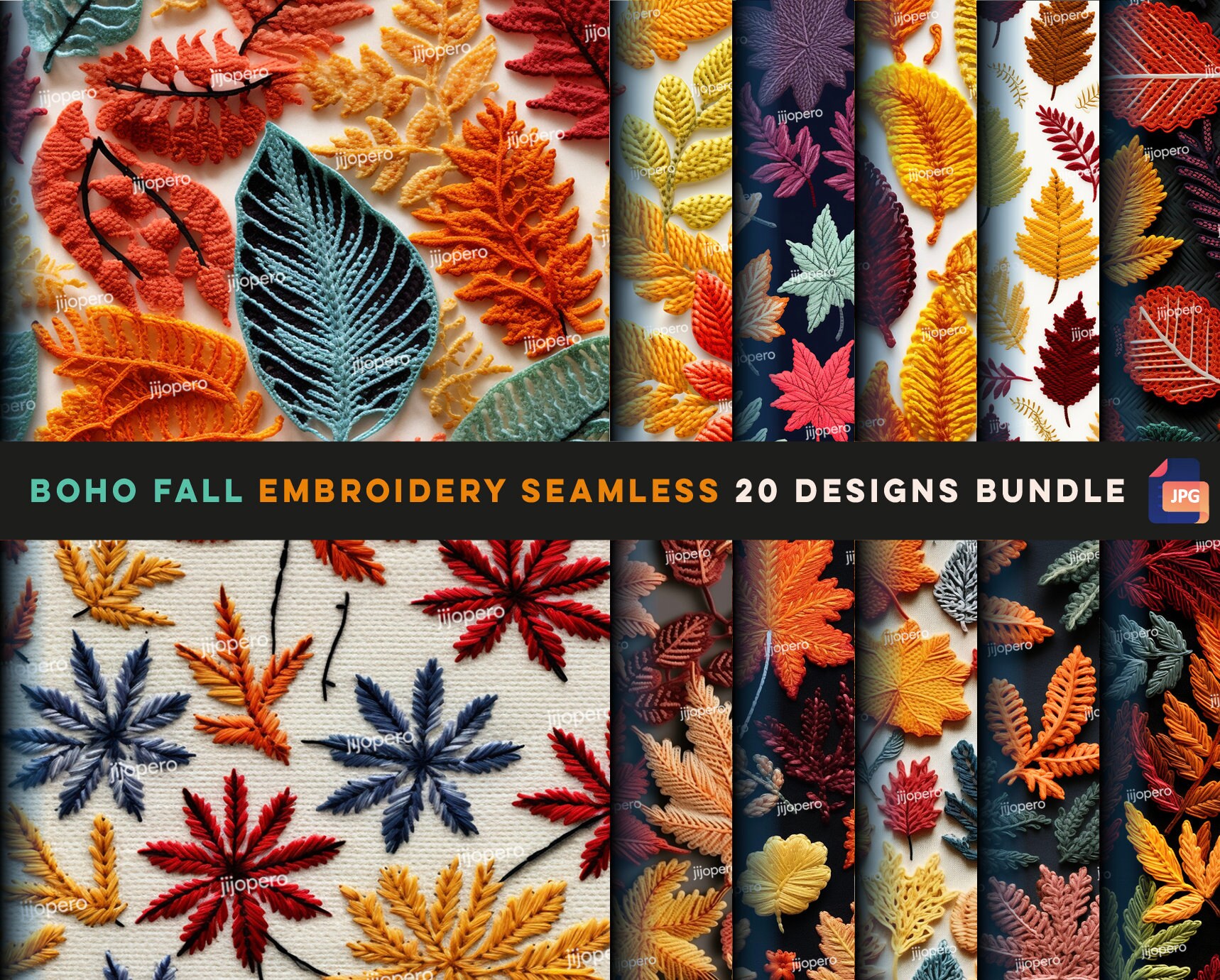 Fall Seamless File Fabric Design Fall Patterns Repeat Pattern Digital ...