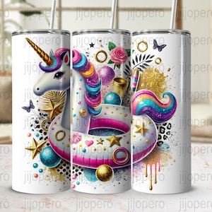 Summer PNG Unicorn Pool Float Clipart, Colorful Digital Download, Kids ...