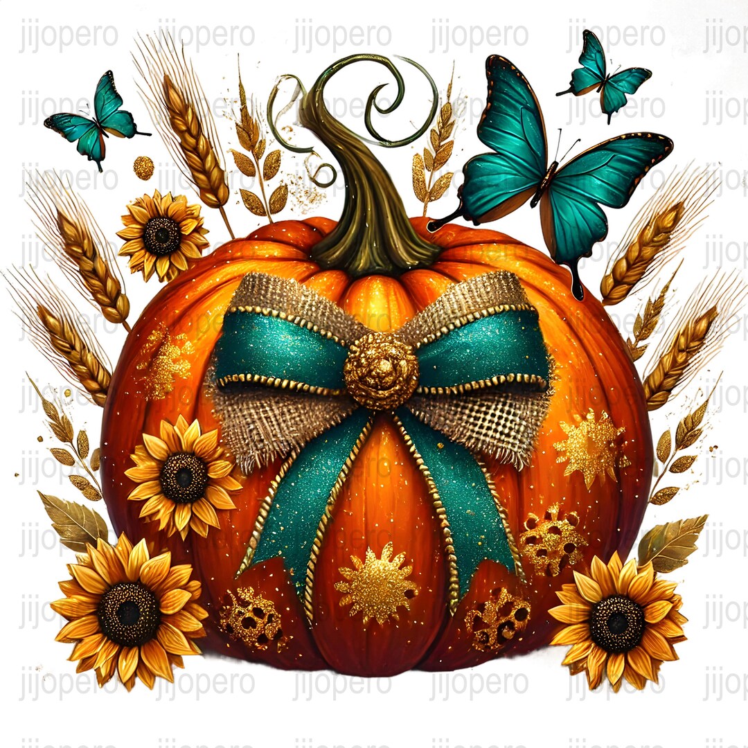 Halloween Pumpkin PNG, Fall Harvest Pumpkin Clipart, Sunflower Pumpkin ...
