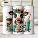 Cute Cow With Coffee PNG, Farmhouse Kitchen Decor Digital Print, Flower ...