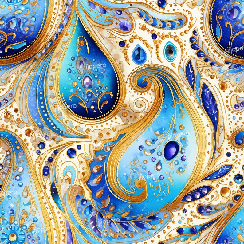 Paisley Pattern Paisleys Scrapbook Paisleys Seamless Scrapbook Paper ...