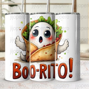 Halloween Boo PNG Cute Funny Burrito Ghost Graphic Clipart, Spooky Boo ...