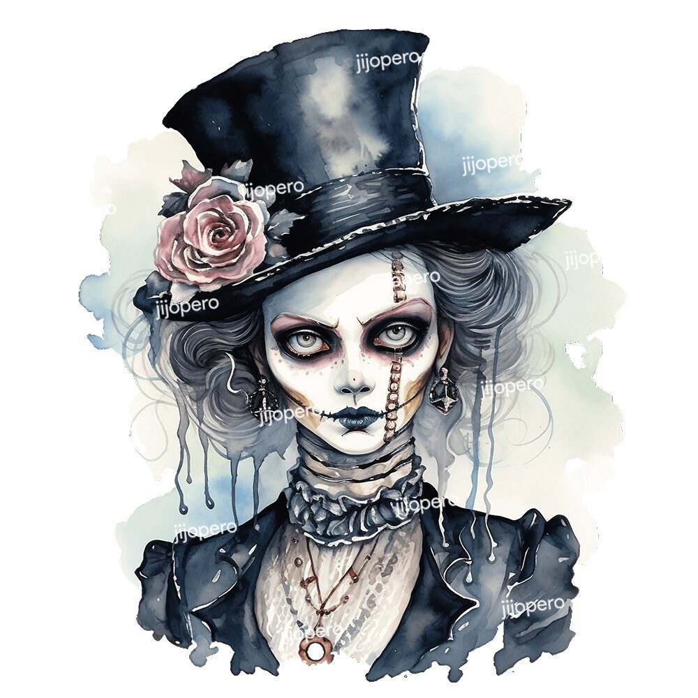 Watercolor Zombies Clipart Bundle Instant Download - Etsy