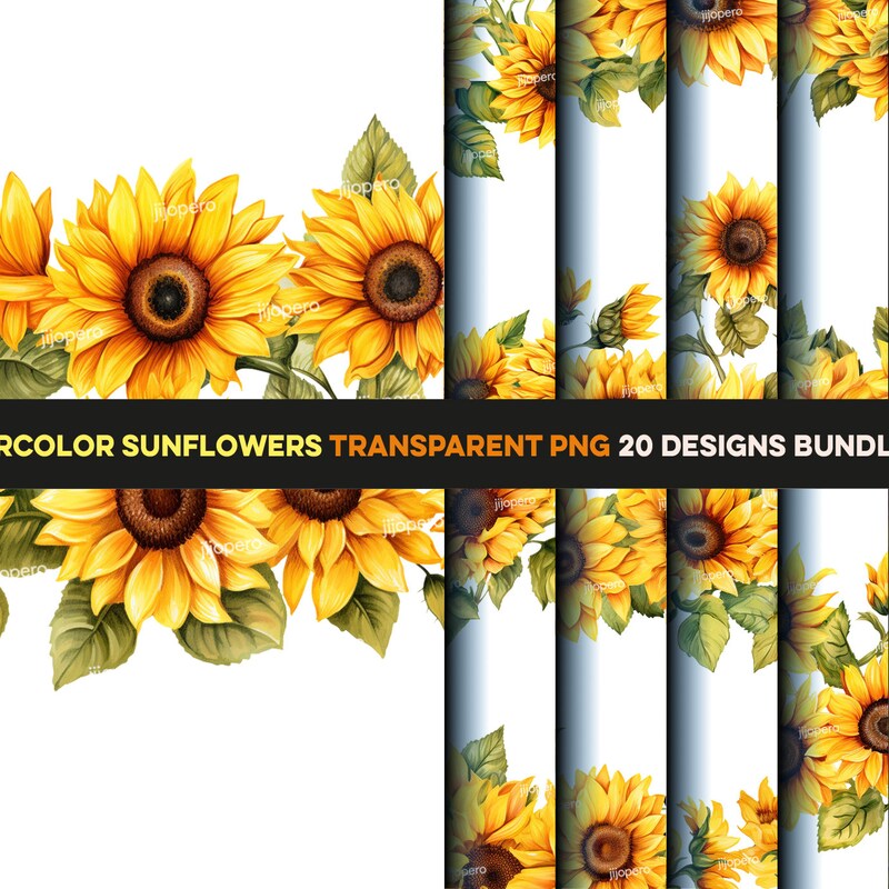Sunflower Wall Border - Etsy
