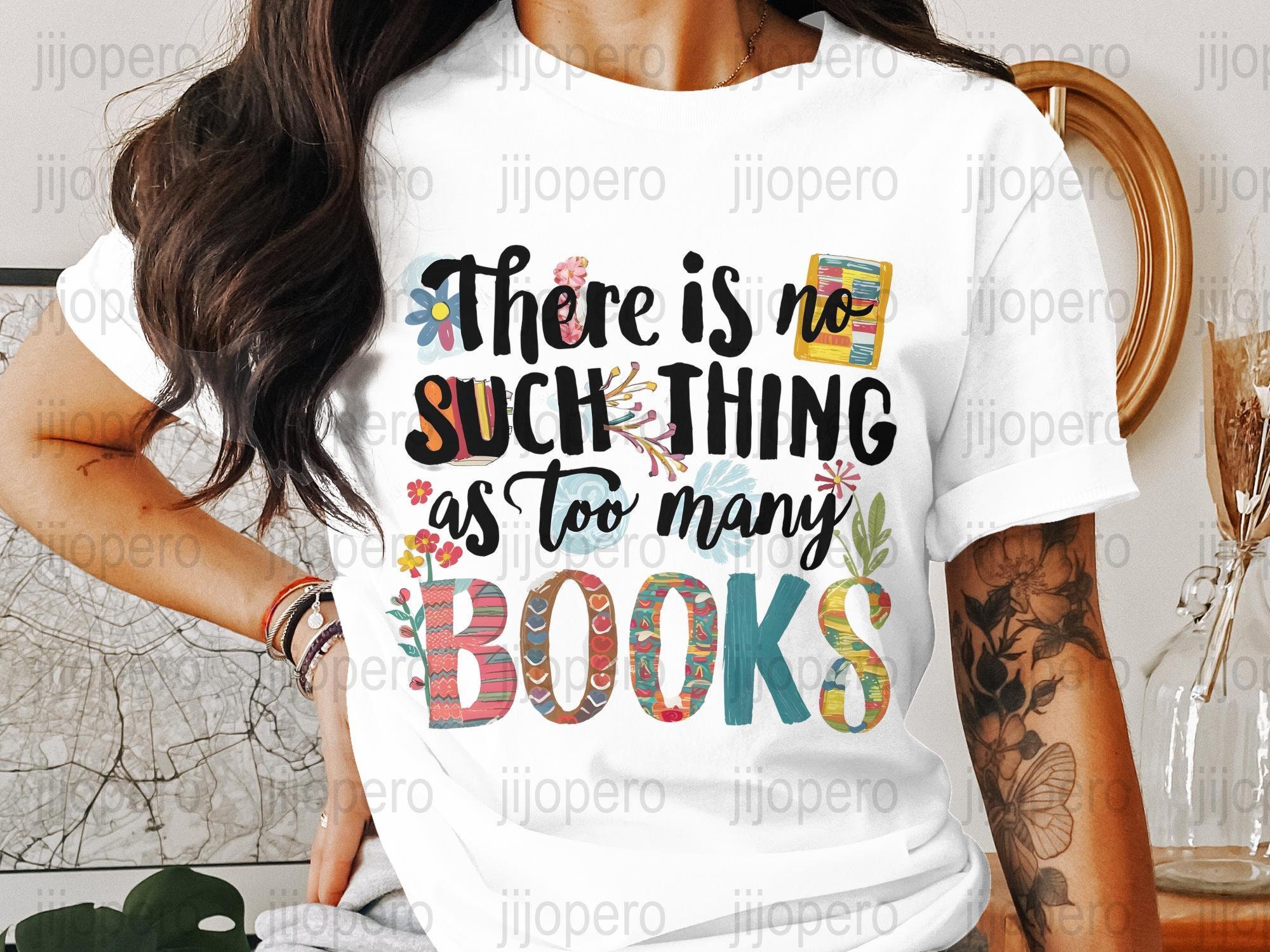 Inspirational Reading Quote PNG, Digital Art Print, There is No Such ...