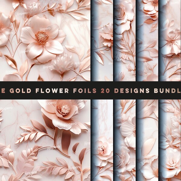 Rose Gold Textures - Etsy