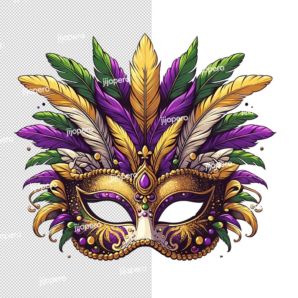 Mardi Gras Mask Png Sublimation Design Sublimate Designs Download ...